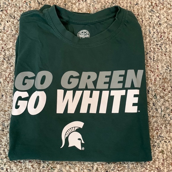 Shirts | Go Green Go White Tshirt | Poshmark